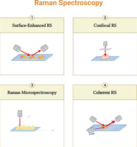 Of Different Raman Spectroscopy Techniques Surface Enhanced Rs Sers