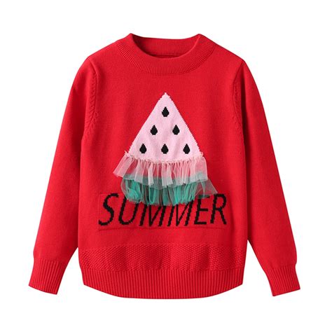 Enfants Pull Pour Fille Garçon à Manches Longues D Grandado