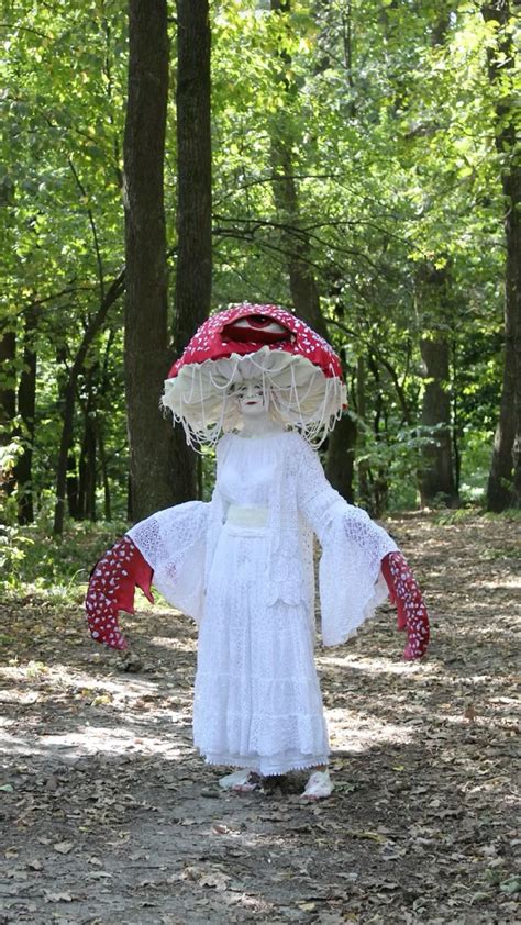 My Mushroom Weirdcore Cosplay Carnevale Funghi Ripieni Ganchillo