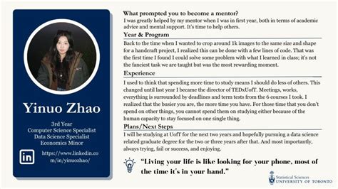 Statistical Science Career Community On Linkedin Mentorship Uoft Stats