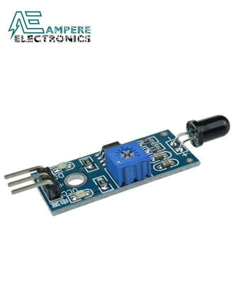 IR Infrared Flame Sensor Module Ampere Electronics
