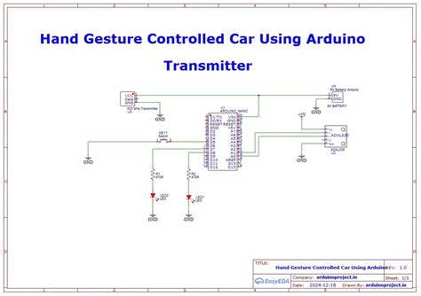 Hand Gesture Controlled Car Using Arduino Projectiot