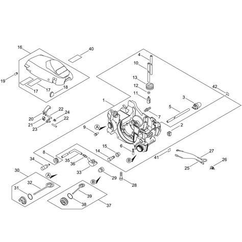 Engine Cover For Echo Cs 352ac Chainsaw Lands Engineers