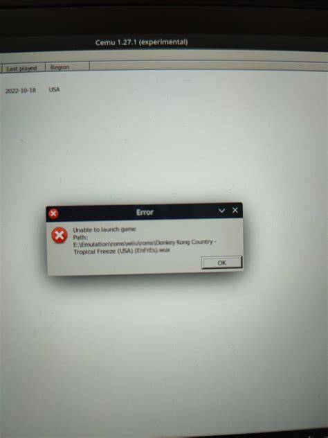 cemu emudeck problems games couldnt open hi need help i used to try
