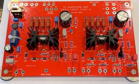 Simple Transistor Headphone Amplifier Circuit Circuit Diagram