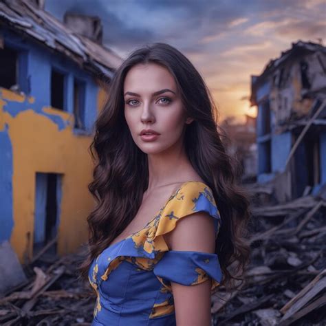 Premium Photo Photo Portrait Of A Beautiful Ukrainian Girl