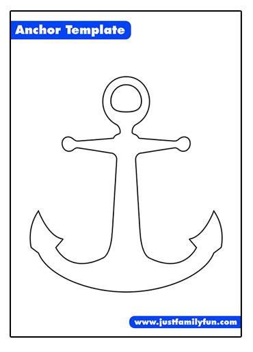 Printable Anchor Pattern