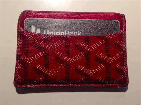 Musings of a Goyard Enthusiast: Brandon's GOYARD Card Holder