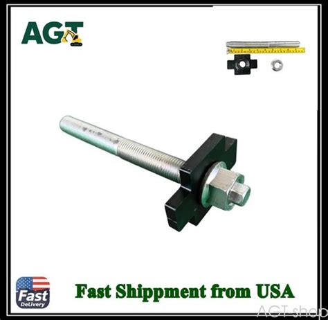 Agt Mini Excavator Track Tension Assembly Track Idler Bolt Qdl H12 Ebay
