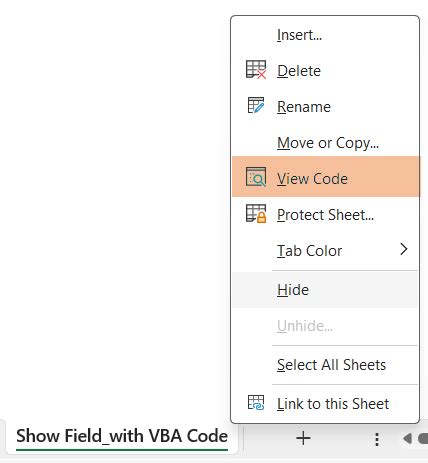 Ways To Show Pivot Table Fields In Excel Excelgraduate