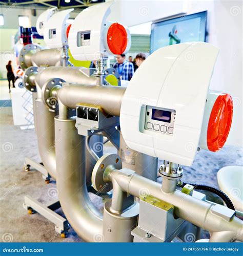 Coriolis Flow Meters Stock Photo Image Of Pressure 247561794
