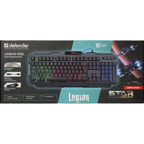 Купити Defender Legion GK-010DL RU RGB зі знижкою 🔥 Flick | Все для ...