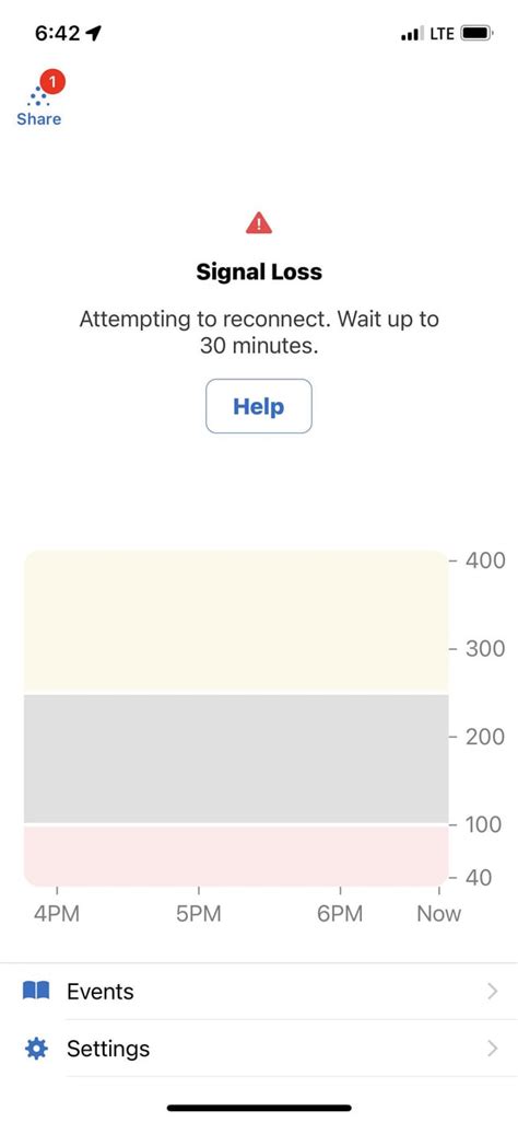 Ive Tried Restarting My Phone And Everything But Every Time I Try To Start A New Sensor I Get