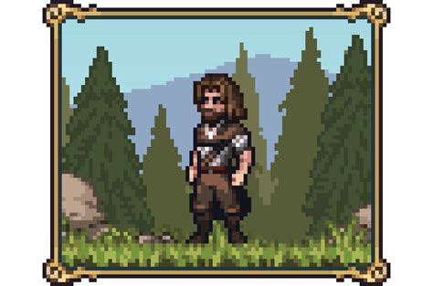 FREE 2D Pixel Art Male And Female Character Sidescroller By GandalfHardcore