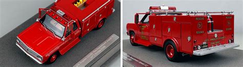 Fire Replicas Los Angeles County Fire Department 1972 Squad 51
