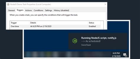 Using Windows Task Scheduler To Automate Nodejs Scripts Dev Community