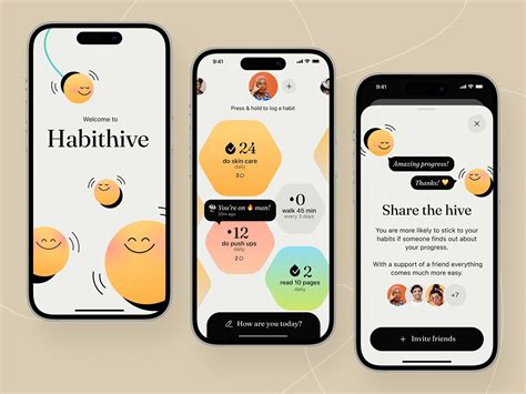 habit tracker mobile app mobile app design inspiration app interface
