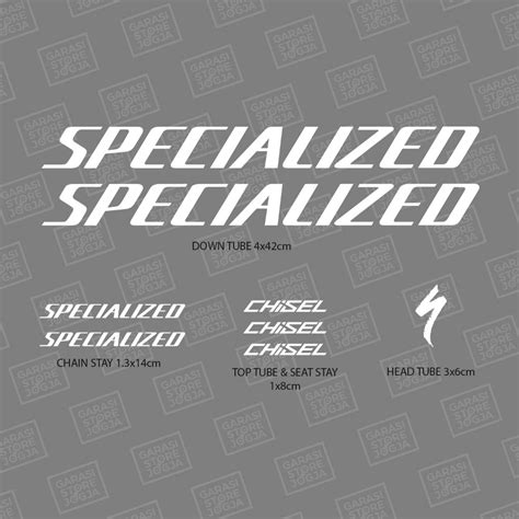 Chisel Specialized Sticker Cutting Frame Decal Shopee Philippines