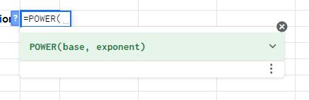 How To Square In Google Sheets In Examples
