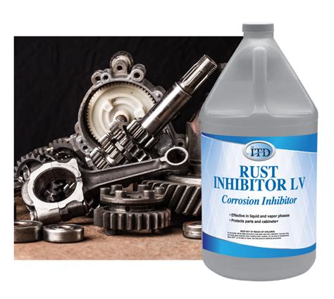 Protect Steel Parts With Rust Inhibitor LV ITD