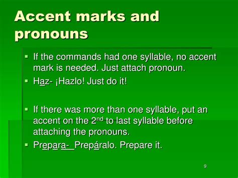 Ppt Affirmative Informal Commands Powerpoint Presentation Free Download Id 6204088