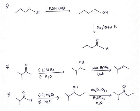 [solved] a propose an efficient synthesis showing all reagents to