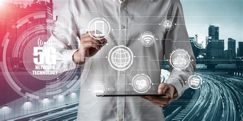 Advanced Communication And Global Internet Network Connection In Smart