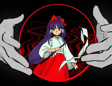 Hakurei Reimu And Hakurei Reimu Touhou And More Drawn By Kaigen Danbooru