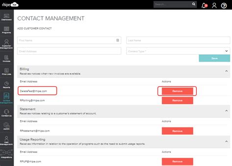 Contact Management Prism Portal Operations Apac Knowledge Base