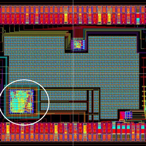 Layout Of 3 To 8 Line Decoder The First Version Download Scientific