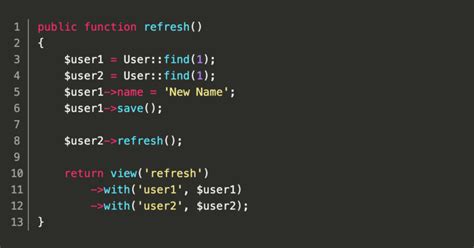 eloquentのfresh とrefresh の違い【laravel】 株式会社ギャス
