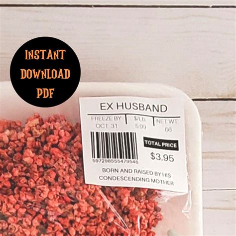 editable halloween meat labels for raw meat rice krispies cassie smallwood