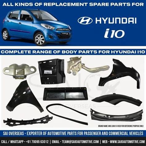 Hyundai I10 Spare Parts Genuine Oem Aftermarket Replacement Creta