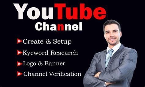 Youtube Channel Create Setup Logo Banner And Optimization By Mdjahidul Fiverr