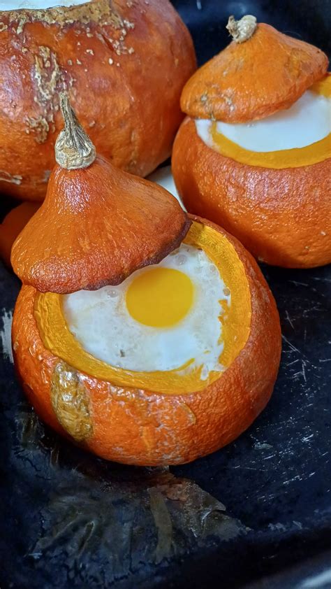 Oeuf Cocotte Version Potimarron Farci T I T O U L E T T E Cuisine