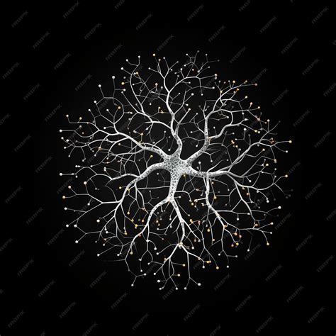 premium ai image connected neural networks an intricate isometric