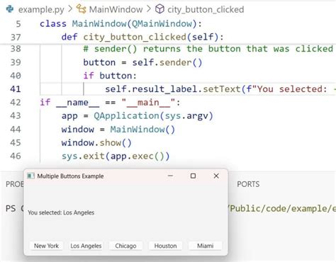 How To Handle Button Click Events Using Signals And Slots In Pyqt6