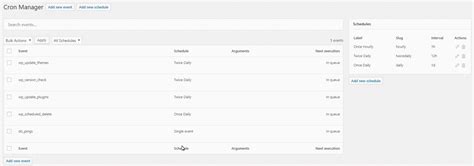 advanced cron manager debug and control wordpress plugin wordpress
