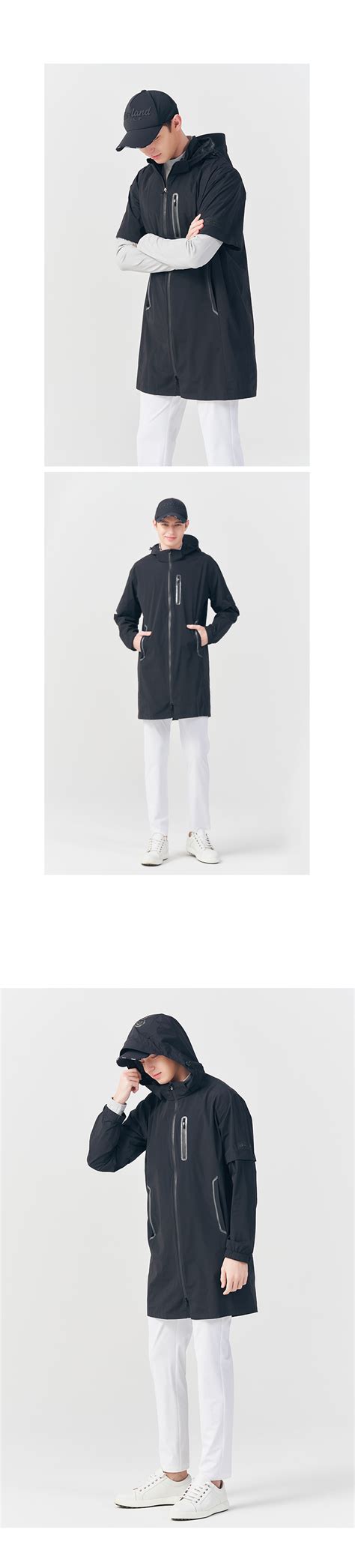 클리브랜드골프 방수코팅 경량스트레치 심실링 남성 레인사파리골프비옷자켓골프비옷cgmrs31110bk 현대shop 현대자동차 공식 온라인몰 블루멤버스포인트 사용