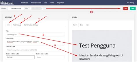 Cara Membuat Form Optin Untuk List Building Pada Layanan Kirimemail