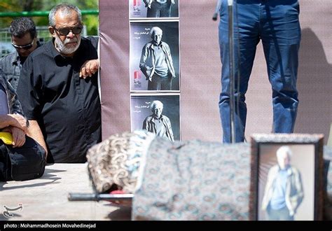 مراسم تشییع و خاکسپاری کیومرث پوراحمد عکس و فیلم شهرآرانیوز