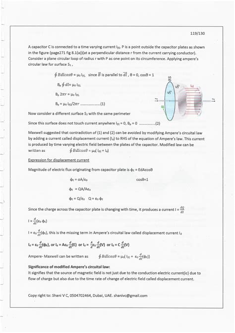 Solution Class 12 Cbse Igcse Physics Electromagnetic Waves Chapter