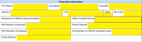 Free Molina Healthcare Prior Prescription Rx Authorization Form Pdf