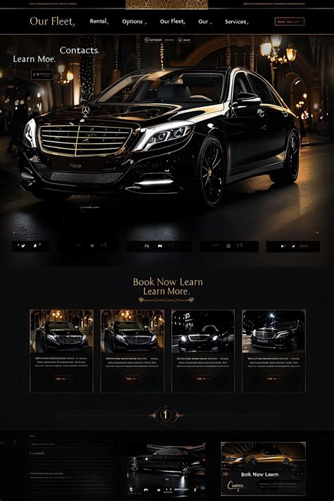 Grand Layout Web With Full Screen Video Effect Luxury Websit Figma