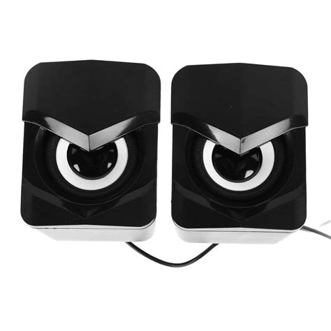 Computer Speakers D Stereo Wired Desktop Speakers Multimedia Speaker System With Subwoofer