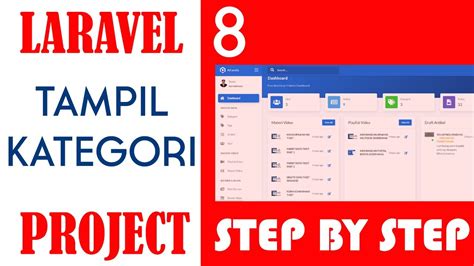 Tutorial Laravel 8 Part 7 Menampilkan Data Kategori Youtube