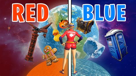 Only Up Red Vs Blue 🟥🟦 5463 2465 5704 By Hanuta7 Fortnite Creative