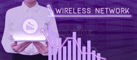 Inspiration Showing Sign Wireless Network Word For Computer Network That Uses Wireless Data