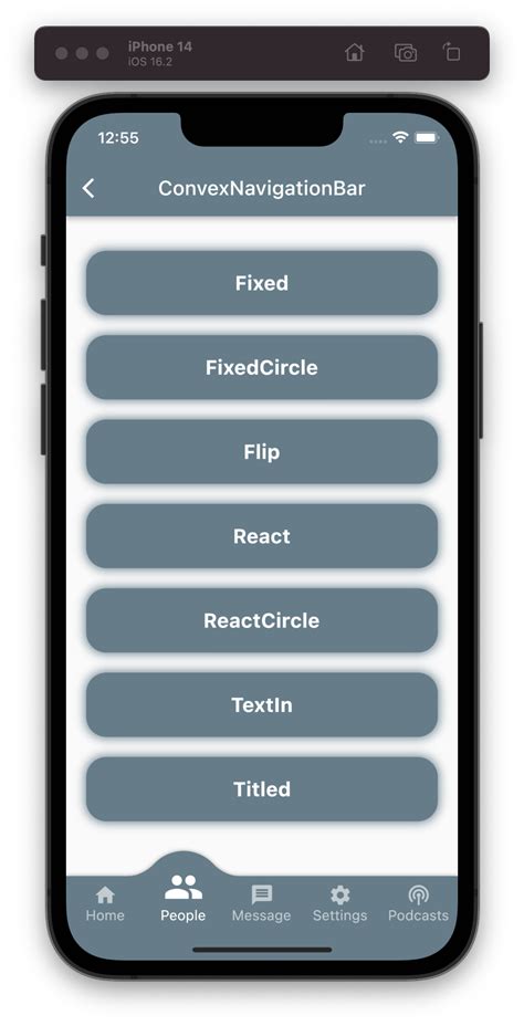 Github Codecompileeconvexnavigationbar