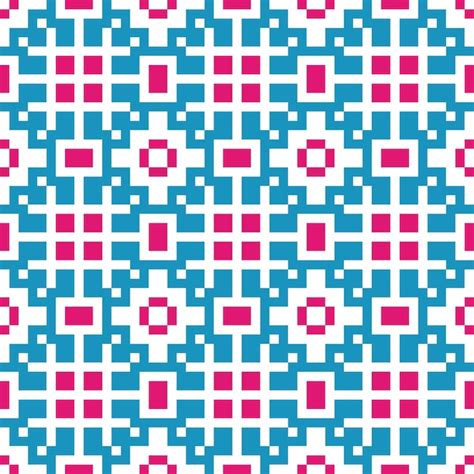 Premium Vector Seamless Pixel Abstract Pattern